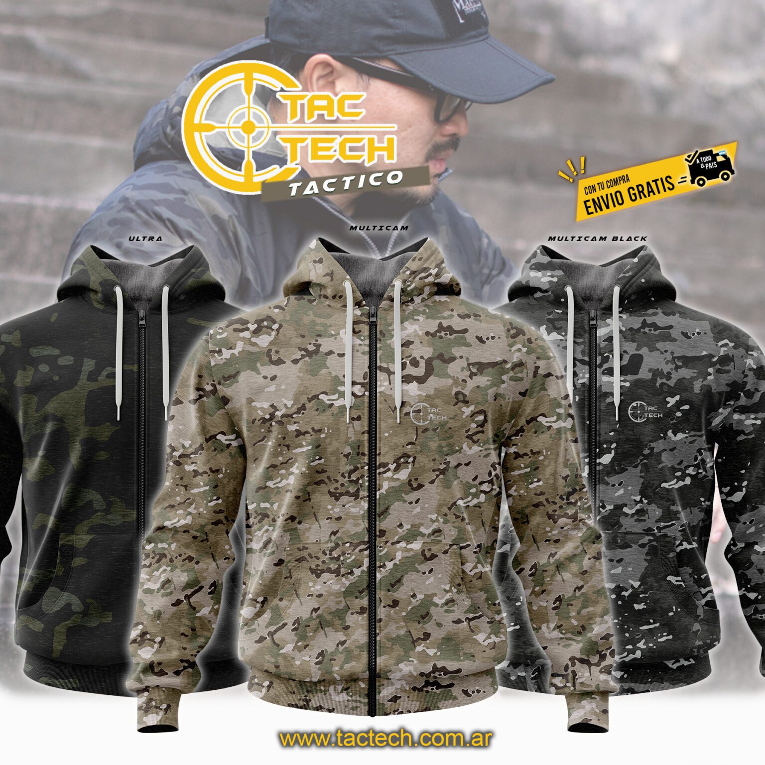 TACTECH fabrica de indumentaria outdoor y tactica Argentina